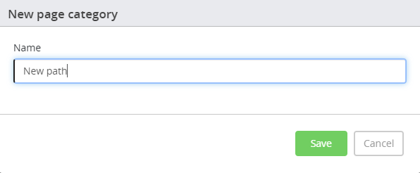 Adding Page Categories | Puzzel Help Centre